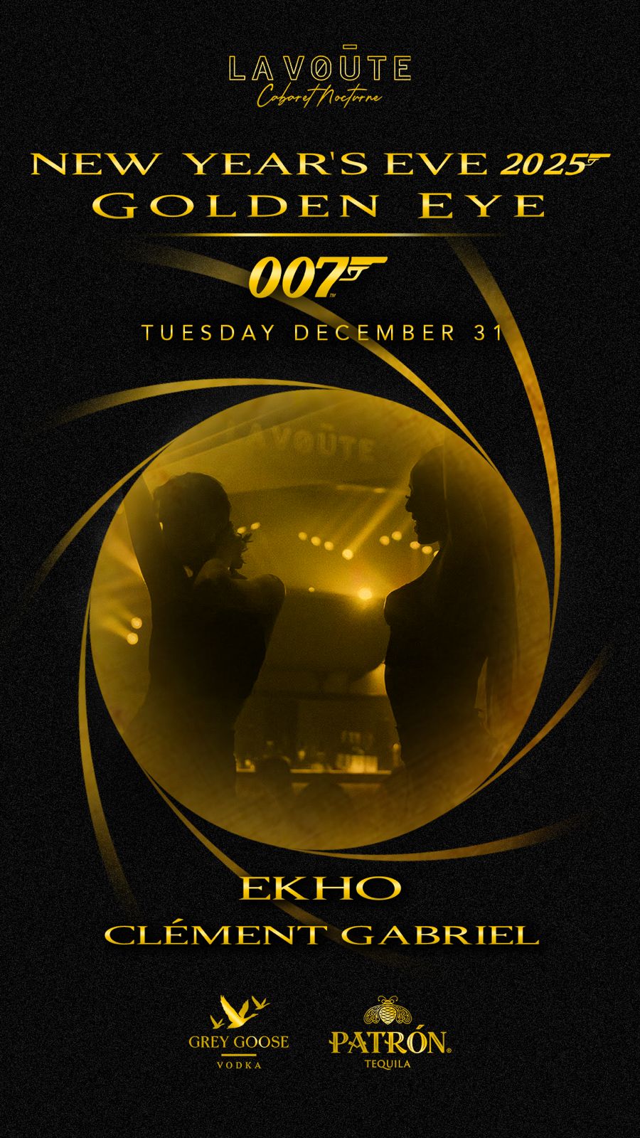 NEW YEARS EVE 2025 Tickets at La Voûte in Montréal by LA VOŪTE | Tixr