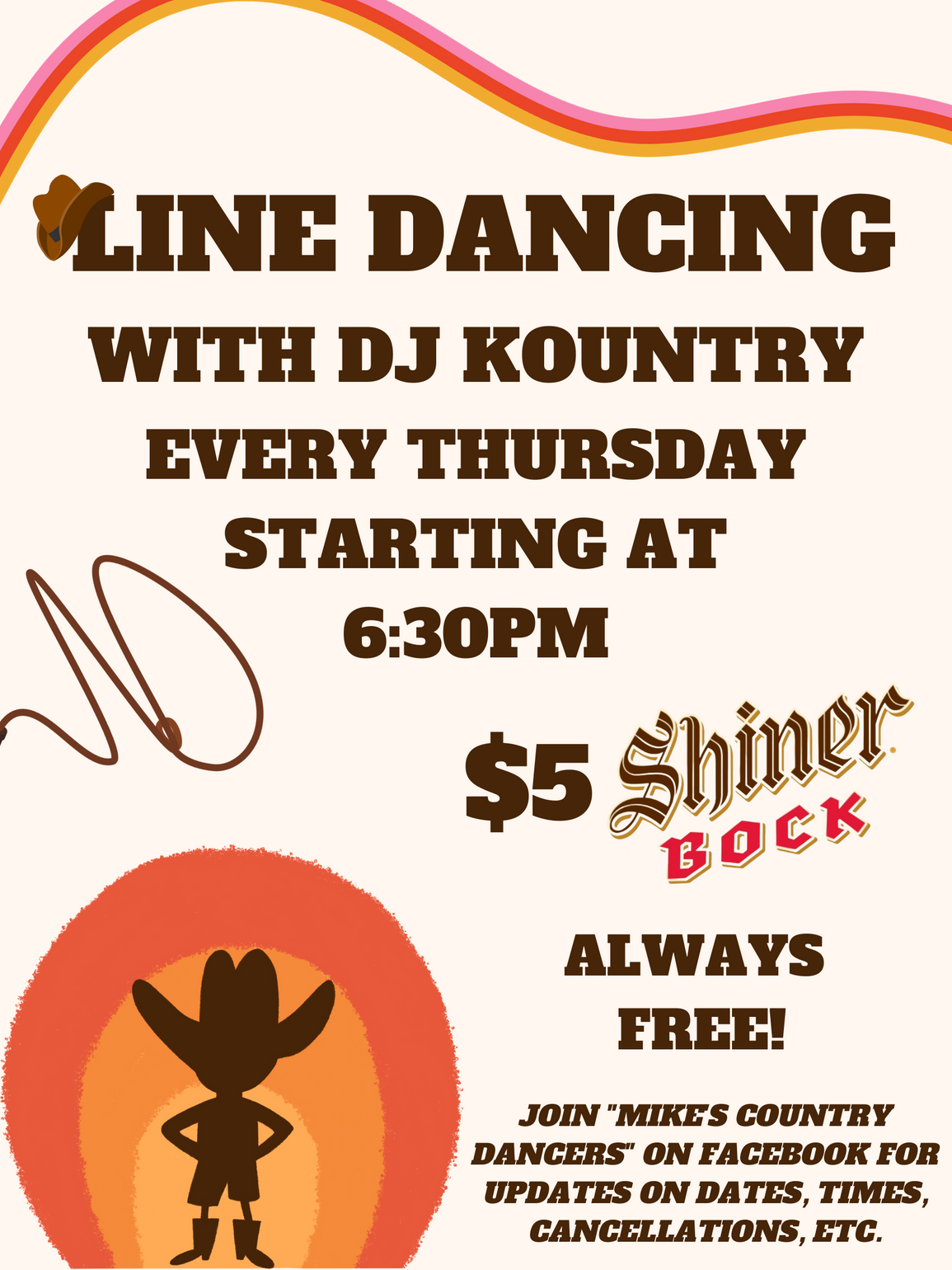 Line Dancing Tickets at Wildwood in Iowa City by Wildwood | Tixr