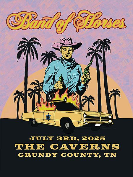 Band of Horses in The Caverns with Secret Guest Tickets at The Caverns ...