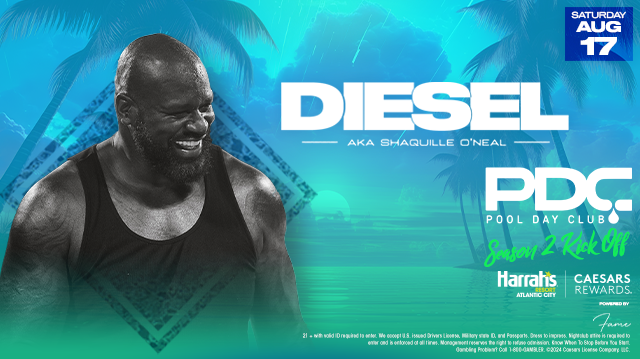 DJ DIESEL aka SHAQUILLE O'NEAL at Pool Day Club Tickets at The Pool at ...