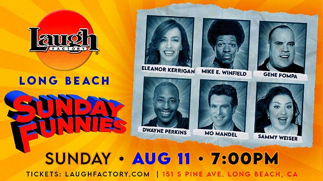 Sunday Funnies Tickets at Laugh Factory Long Beach in Long Beach by ...