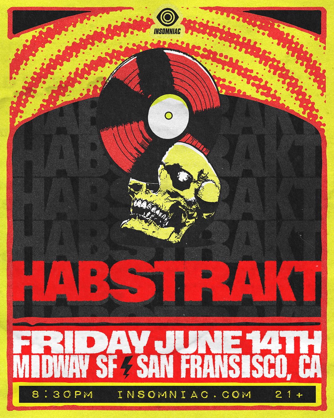 Insomniac presents Habstrakt Tickets at The Midway in San Francisco by ...