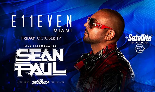 SEAN PAUL LIVE Tickets at E11EVEN Miami in Miami by 11 Miami | Tixr