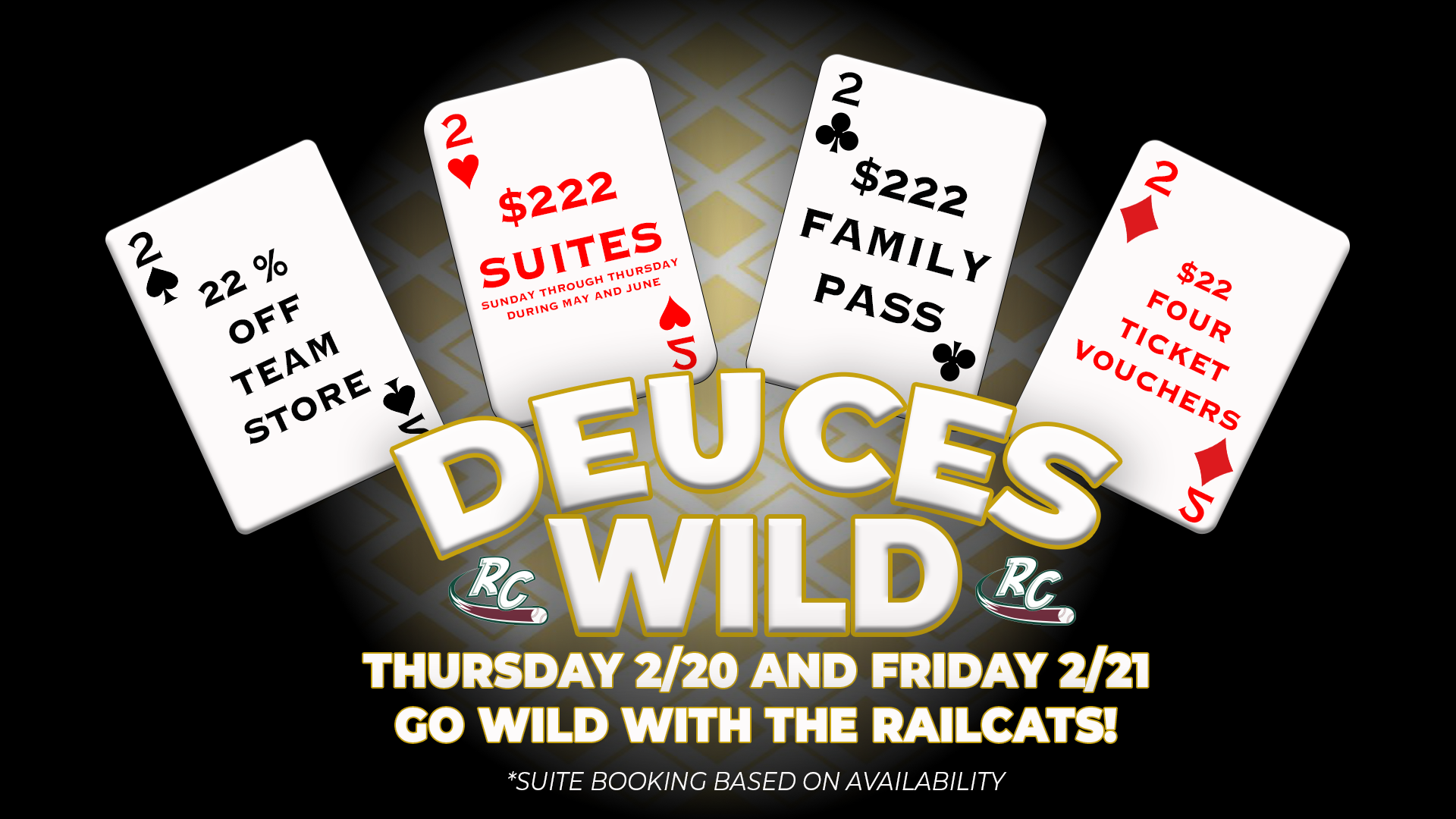 Deuces Wild Sale Tickets at Steel Yard in Gary by Gary SouthShore ...