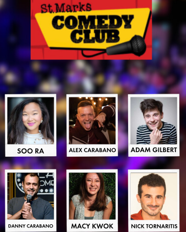 Soo Ra, Adam Gilbert, Macy Kwok & More! Tickets at St. Marks Comedy Club in New York by St-Marks ...