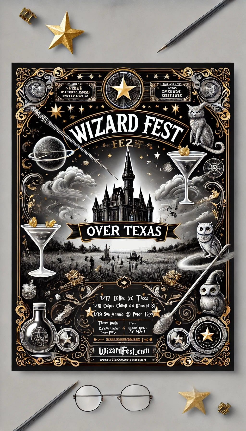 Wizard Fest Over Texas (San Antonio) Tickets at Paper Tiger in San ...