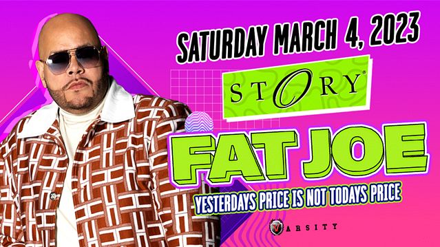 Fat Joe Tickets at Story Nightclub in Miami Beach by STORY | Tixr