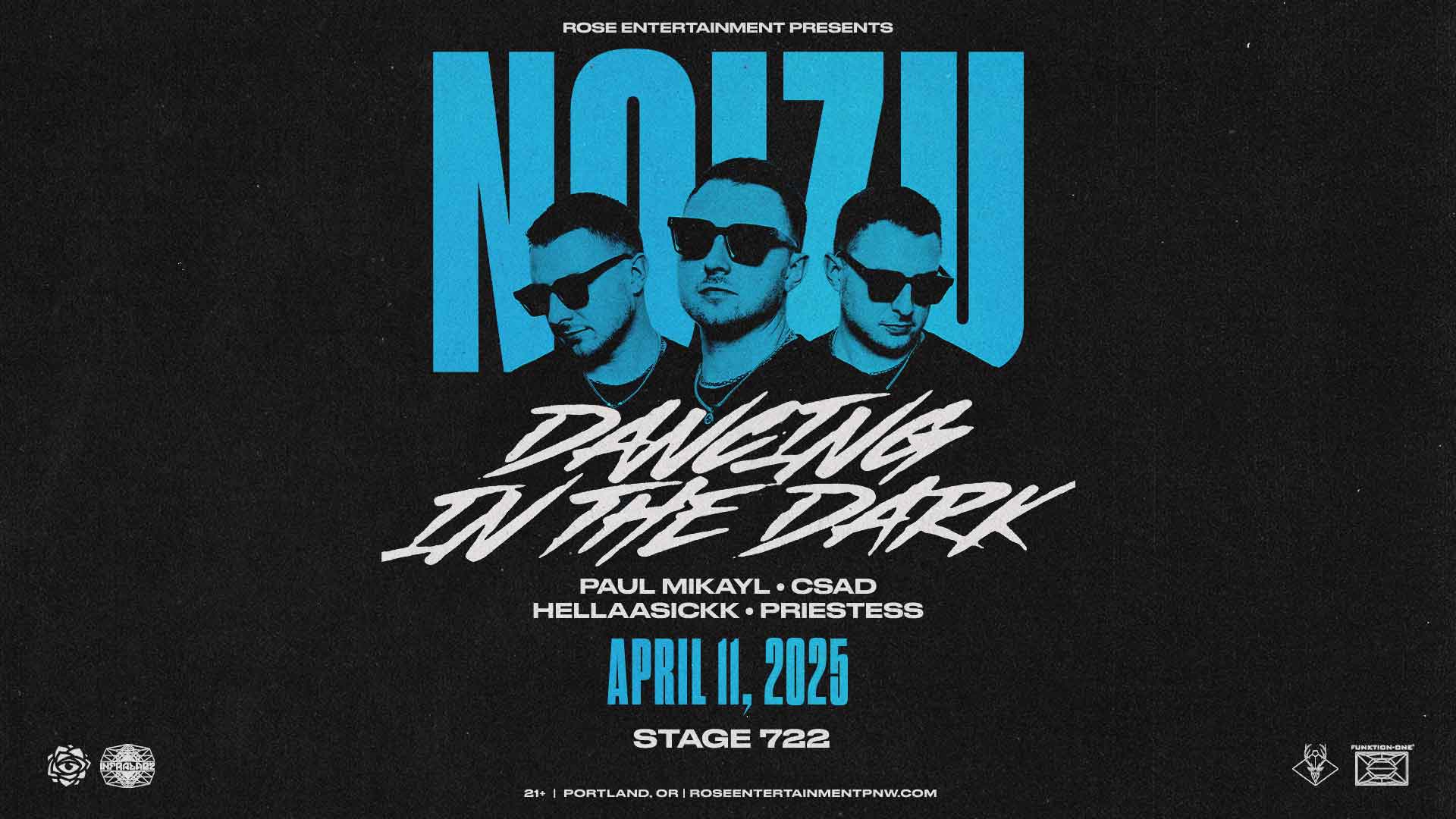 Noizu at Stage 722 Tickets at Stage 722 in Portland by Rose ...