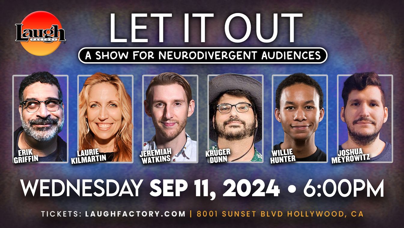 Let It Out Tickets at Laugh Factory Hollywood in Los Angeles by Laugh ...
