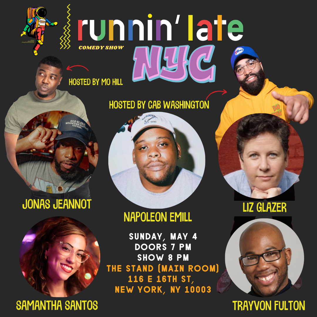 Runnin' Late Tickets at The Stand - Upstairs in New York by The Stand ...
