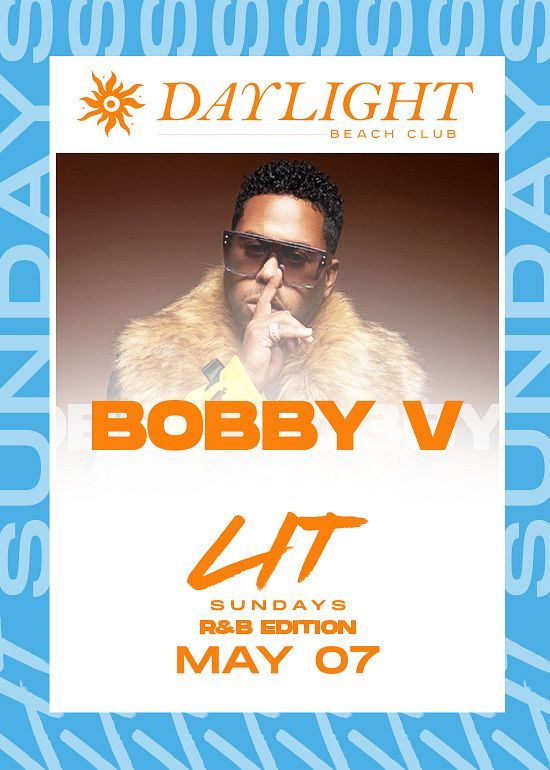 BOBBY V Tickets at DAYLIGHT Beach Club in Las Vegas by Daylight Beach ...