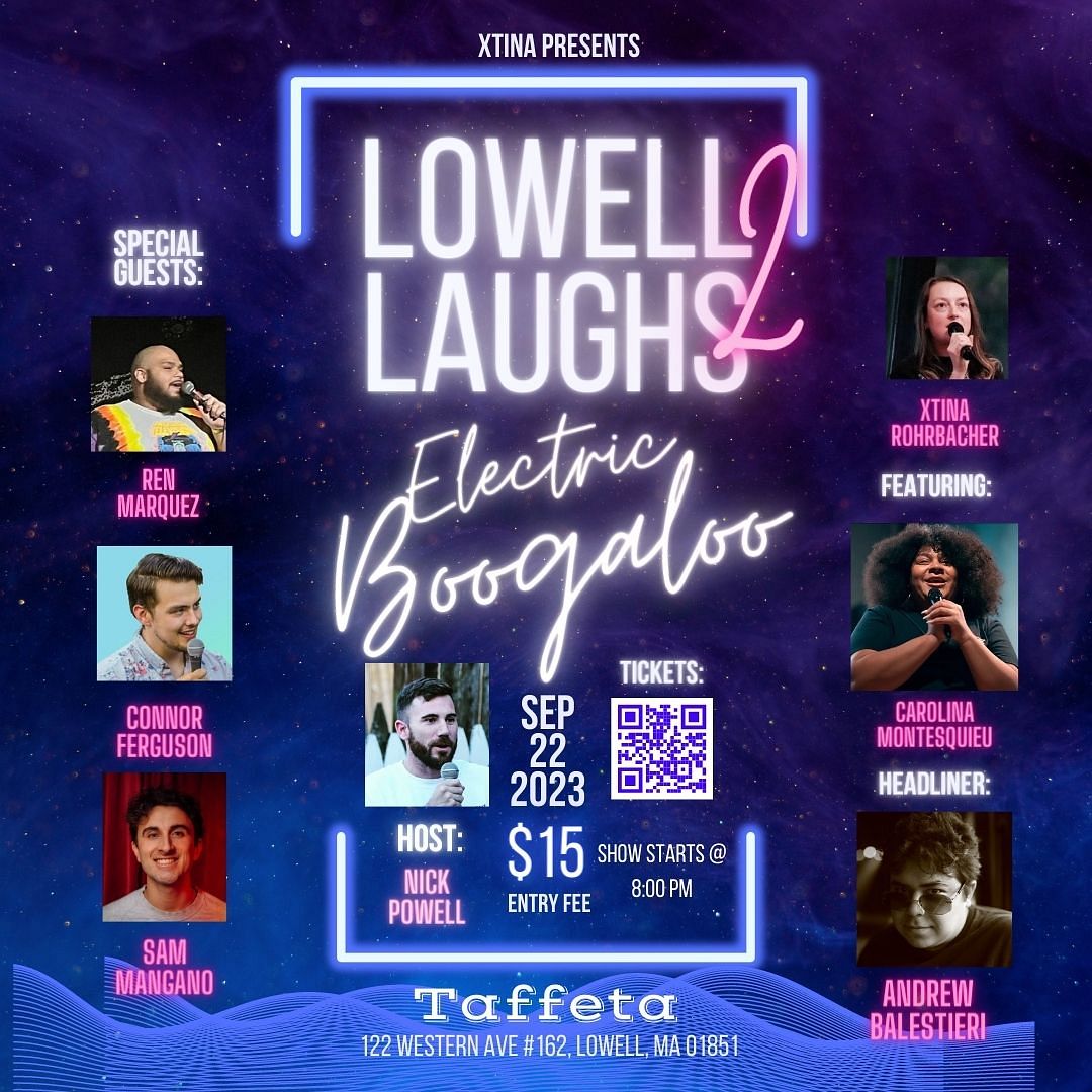 Lowell Laughs 2 Tickets at Taffeta Music Hall in Lowell by Taffeta ...