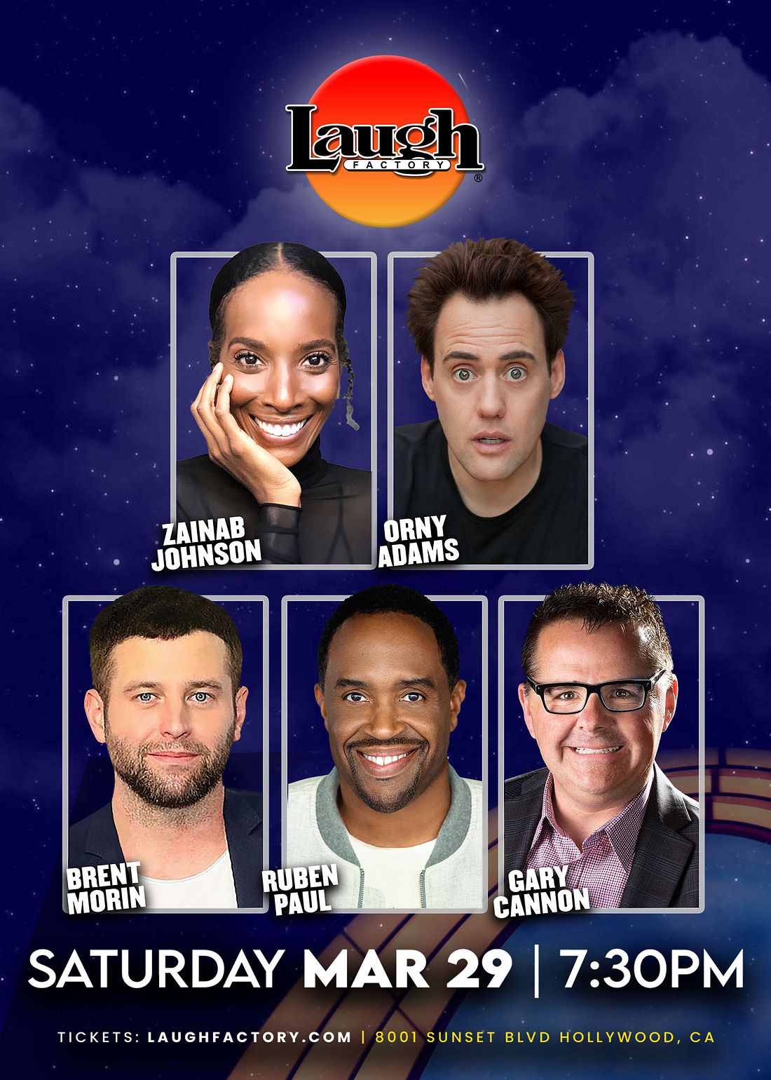 Saturday All-star Tickets at Laugh Factory Hollywood in Los Angeles by ...