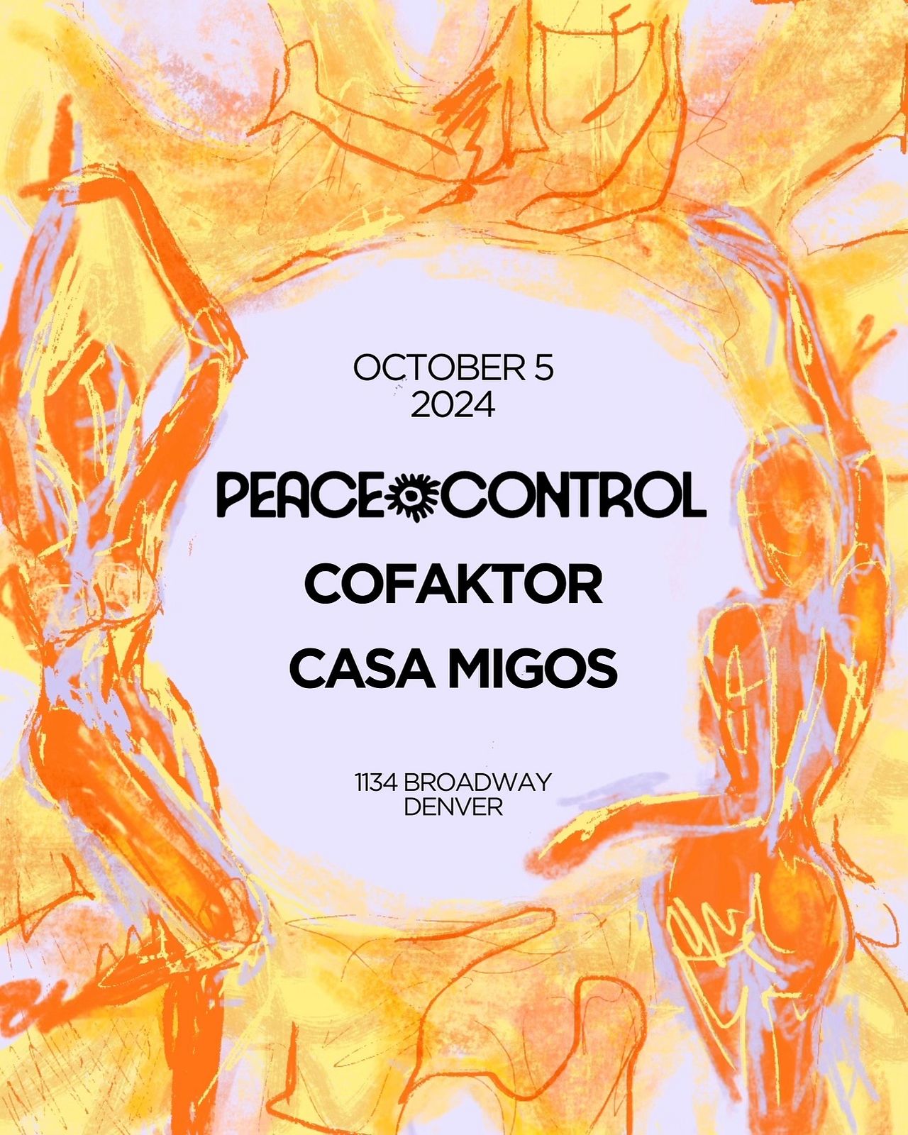 Peace Control Tickets at the540room in Denver by 1134 Broadway | Tixr