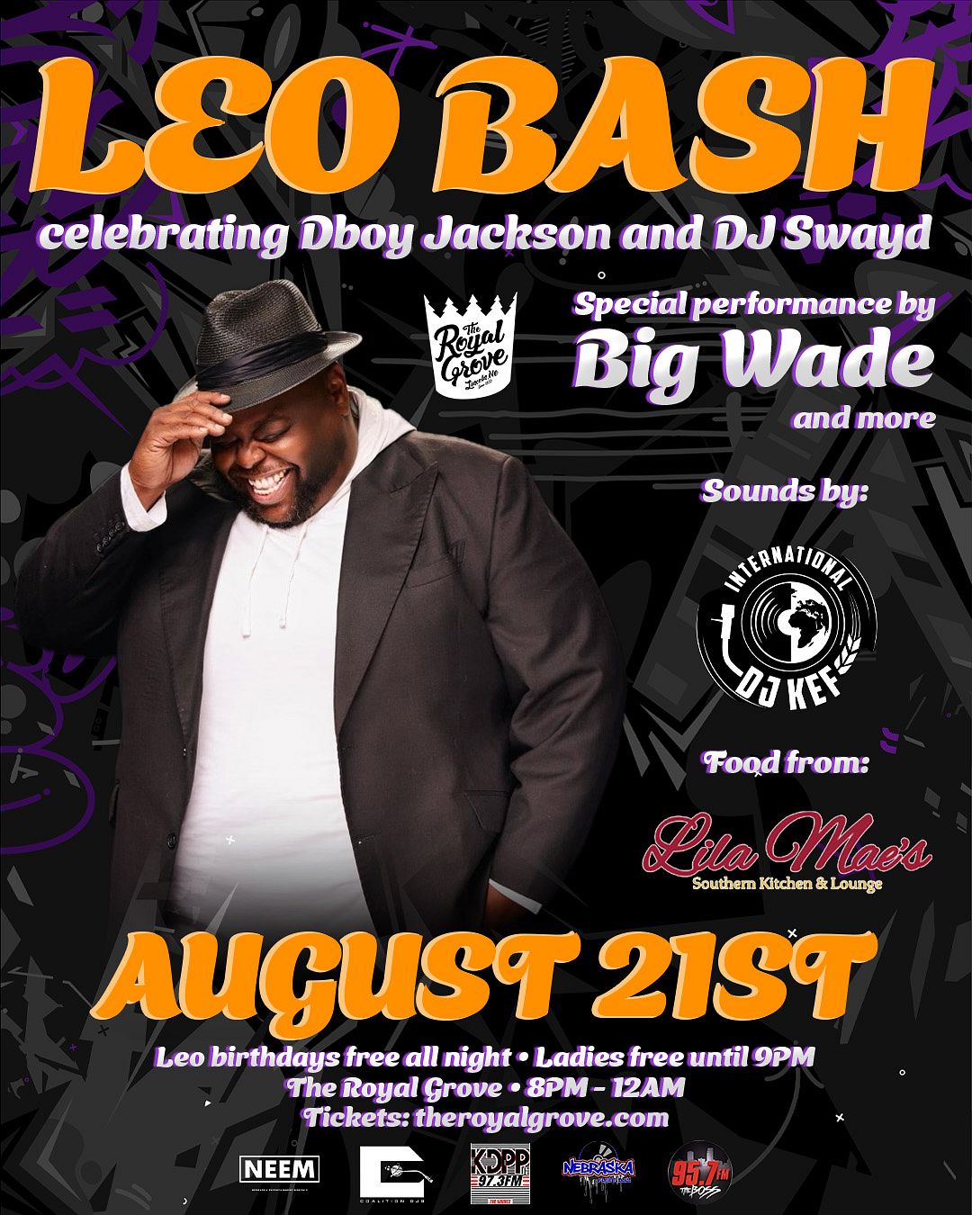 Leo Bash Tickets at The Royal Grove in Lincoln by The Royal Grove | Tixr