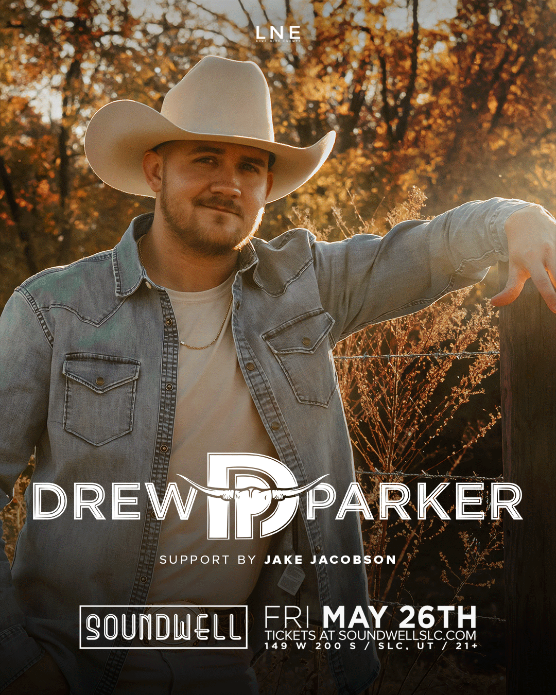 Drew Parker at Soundwell Tickets at Soundwell in Salt Lake City by LNE ...