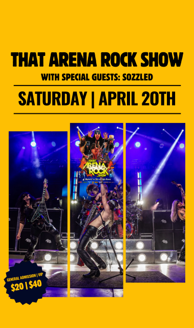 That Arena Rock Show Tickets at Backseat Events in Winchester by ...