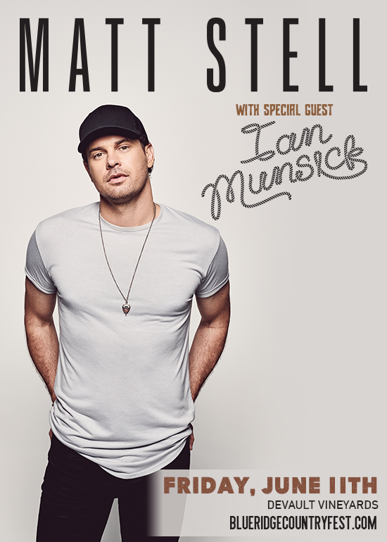 Matt Stell with Ian Munsick Tickets at DeVault Vineyards in Concord by ...