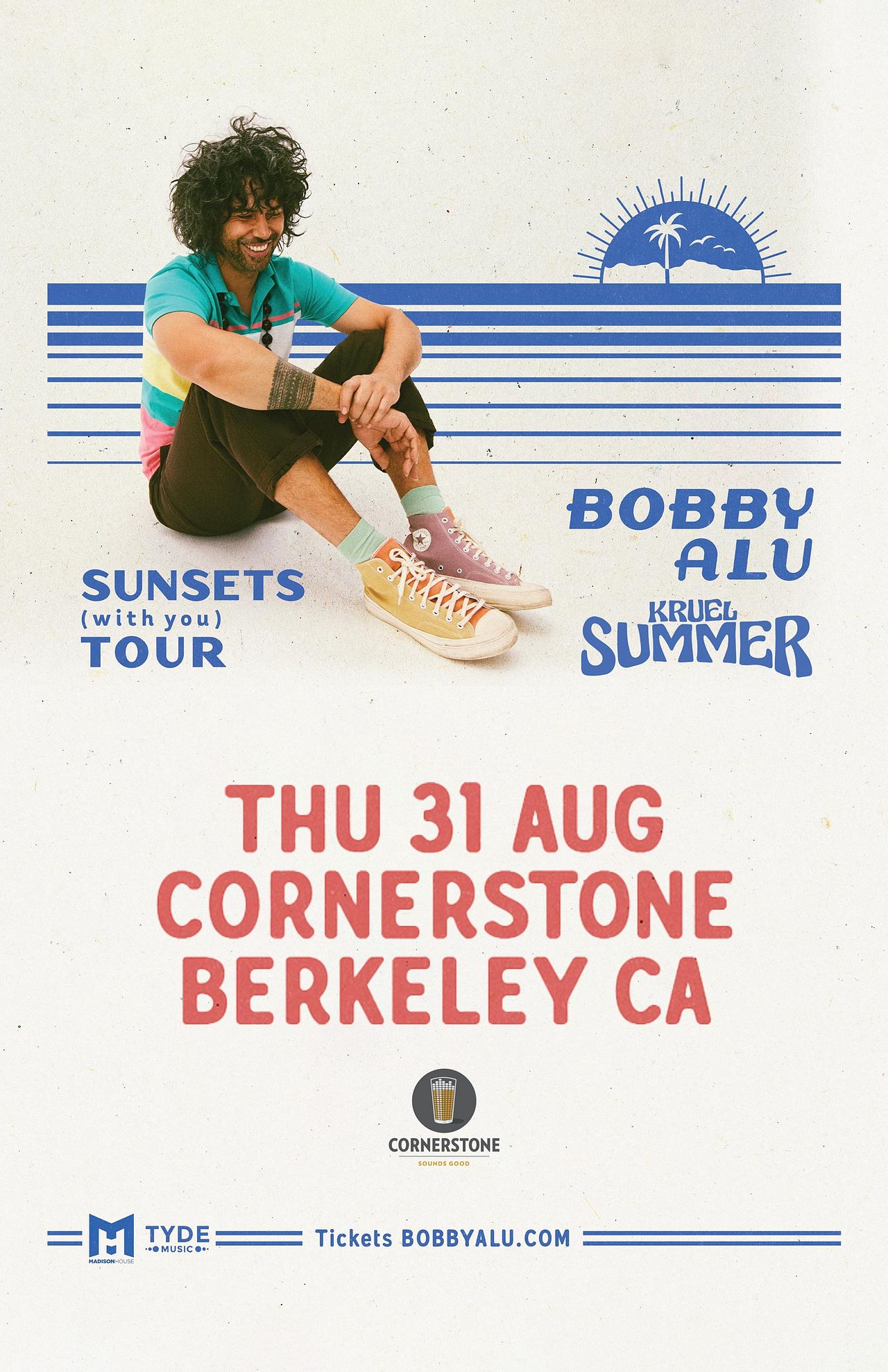 Bobby Alu Tickets at Cornerstone in Berkeley by Cornerstone Berkeley | Tixr