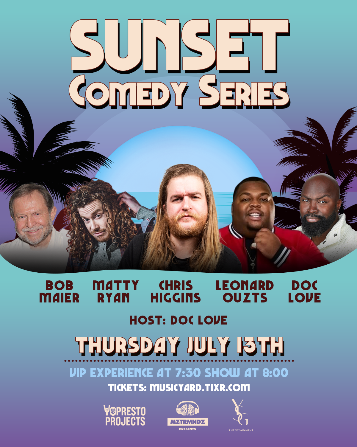 Chris Higgins Live Comedy @ The Music Yard Tickets at Music Yard in ...