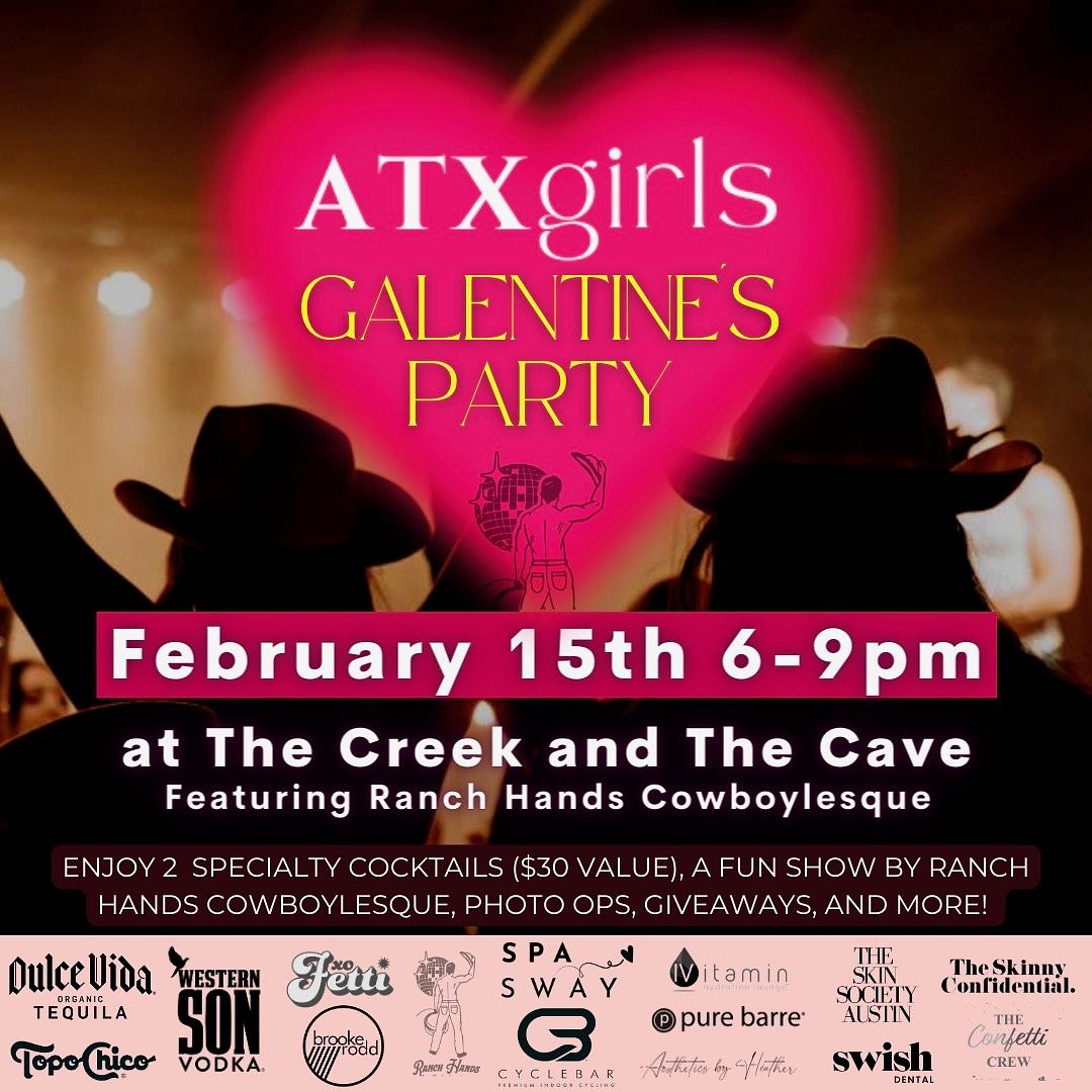 ATX Girls Galentines Event Tickets at The Creek and The Cave in Austin ...