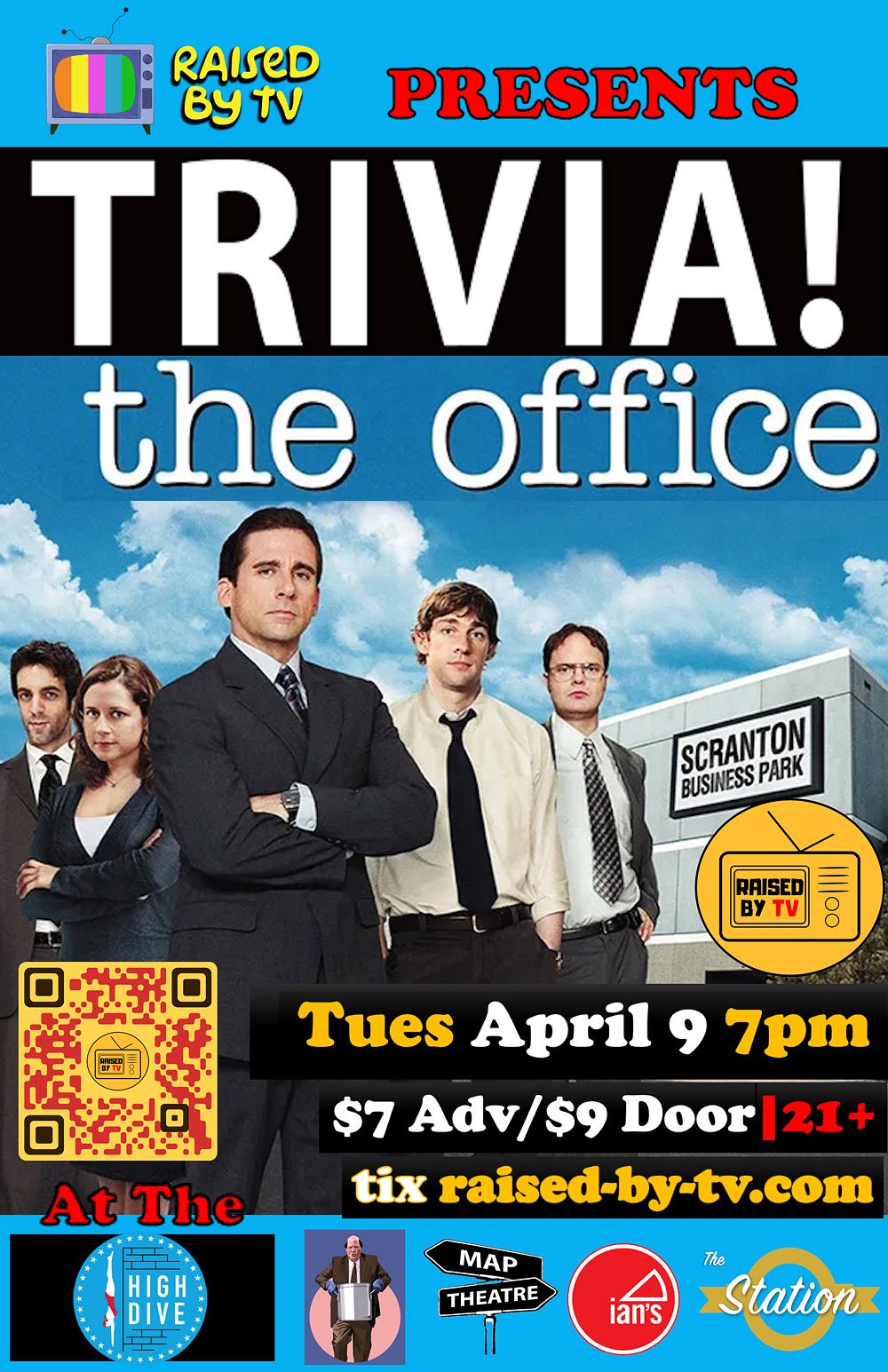 RAISED BY TV: THE OFFICE Trivia Night! Tickets at High Dive in Seattle ...