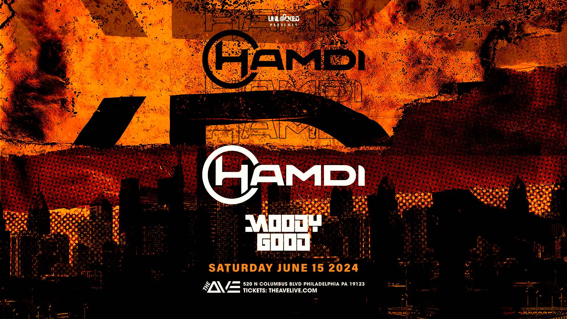 Hamdi Tickets at The Ave Live in Philadelphia by Unlocked Presents | Tixr