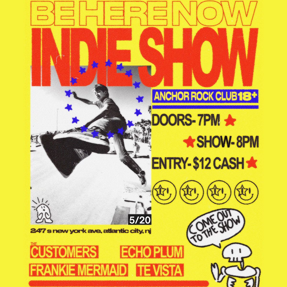 The Customers Tickets at Anchor Rock Club in Atlantic City by Anchor ...