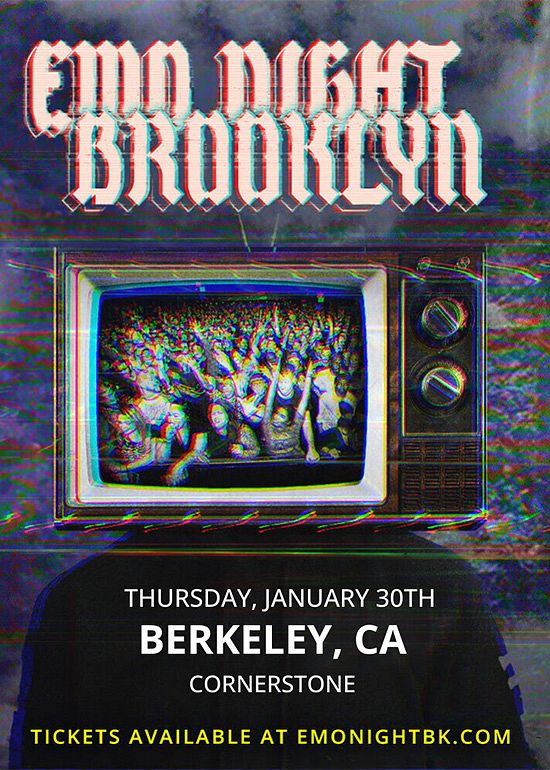 Emo Night Brooklyn Tickets at Cornerstone in Berkeley by Cornerstone ...