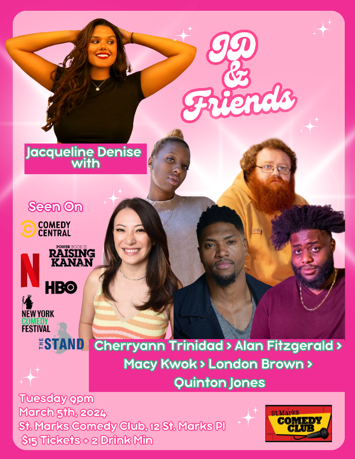 JD & Friends Tickets at St. Marks Comedy Club in New York by St-Marks ...