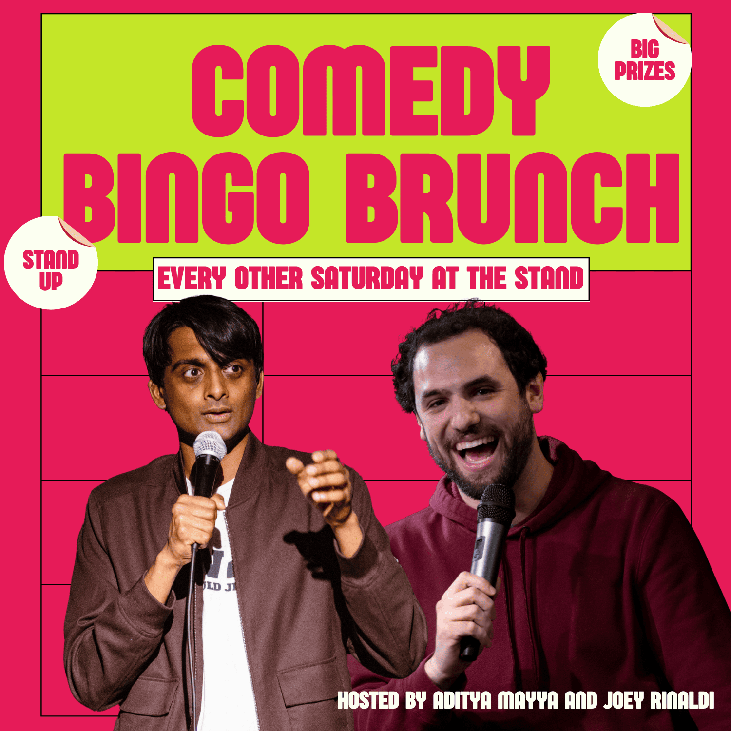 COMEDY BINGO BRUNCH Tickets at The Stand - Upstairs, (212) 677-2600 in ...