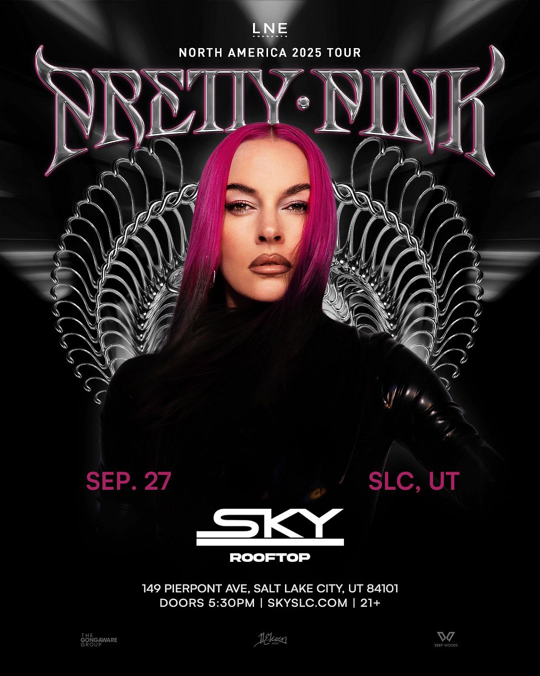 PRETTY PINK on SKY ROOFTOP Tickets at Sky SLC in Salt Lake City by SKY SLC | Tixr