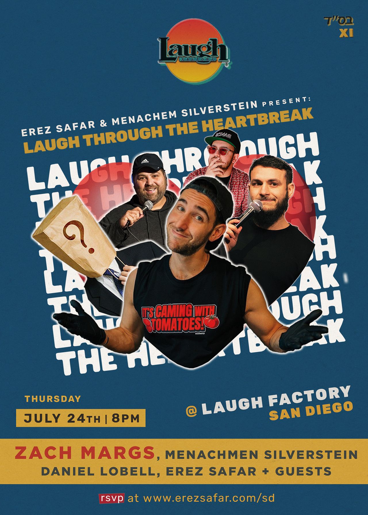 Laugh Through The Heartbreak Tickets at Laugh Factory San Diego in San ...