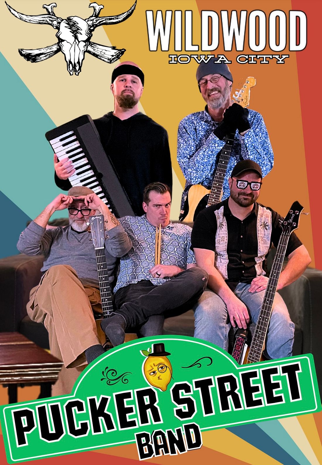 Pucker Street Band Tickets at Wildwood in Iowa City by Wildwood | Tixr