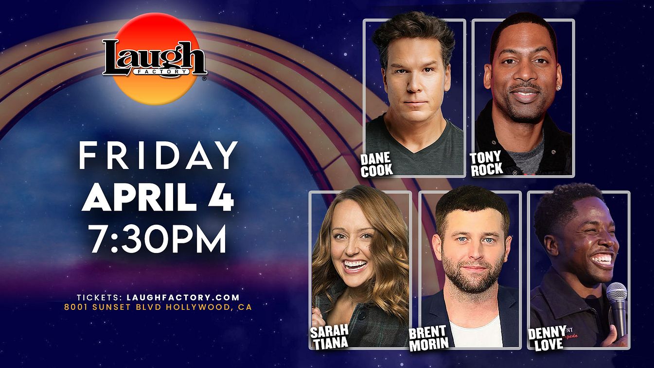 Friday Night All-Star Tickets at Laugh Factory Hollywood in Los Angeles by Laugh Factory ...
