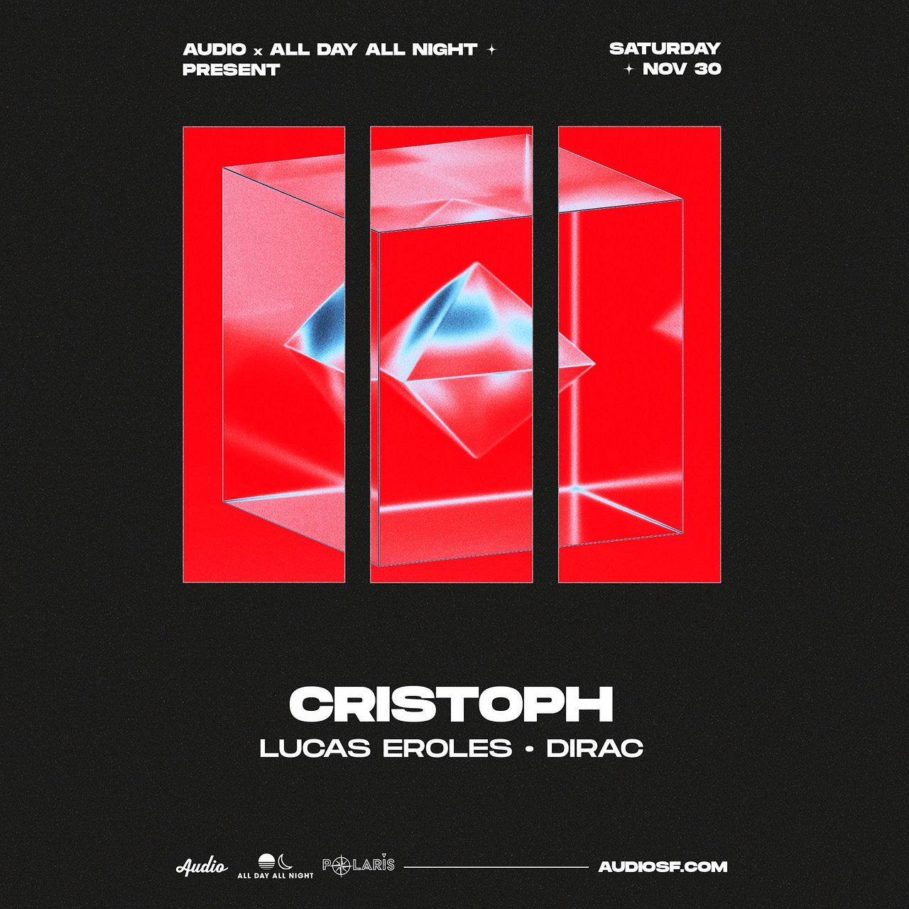 Cristoph at Audio SF Tickets at Audio Nightclub in San Francisco by All ...