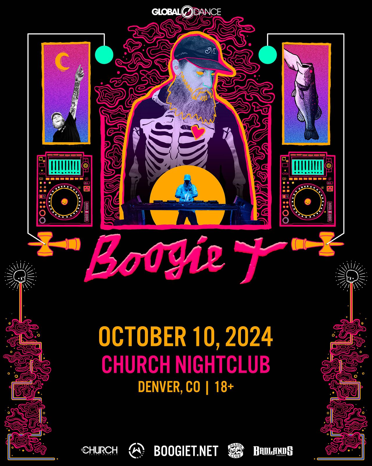 Boogie T Tickets at The Church Nightclub in Denver by The Church ...