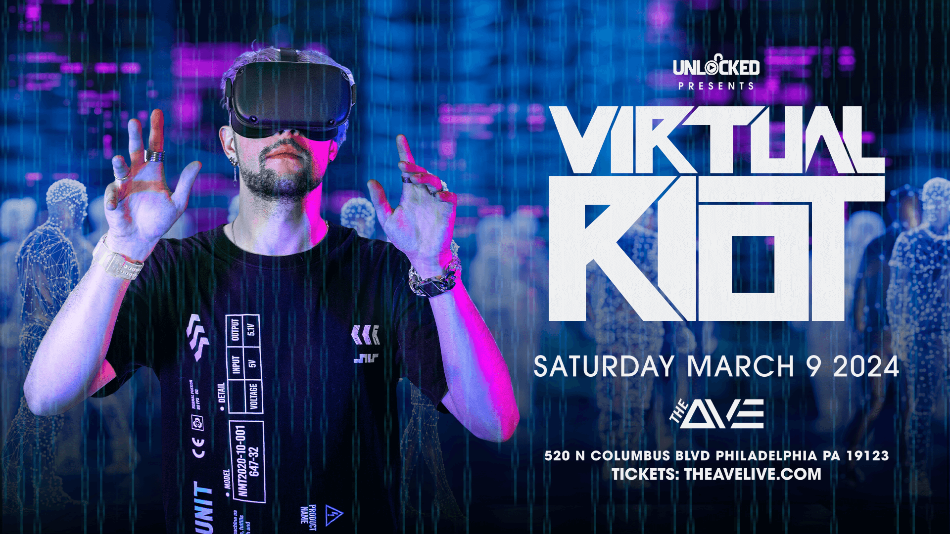 Virtual Riot Tickets at The Ave Live in Philadelphia by Unlocked ...