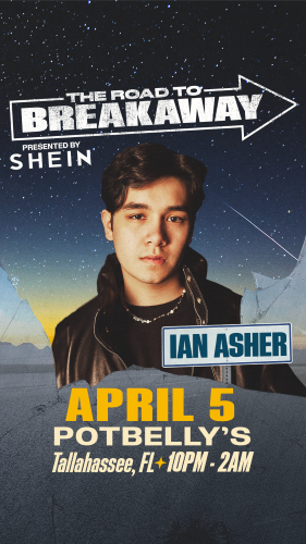 The Road to Breakaway: Ian Asher Tickets at Potbelly's in Tallahassee ...