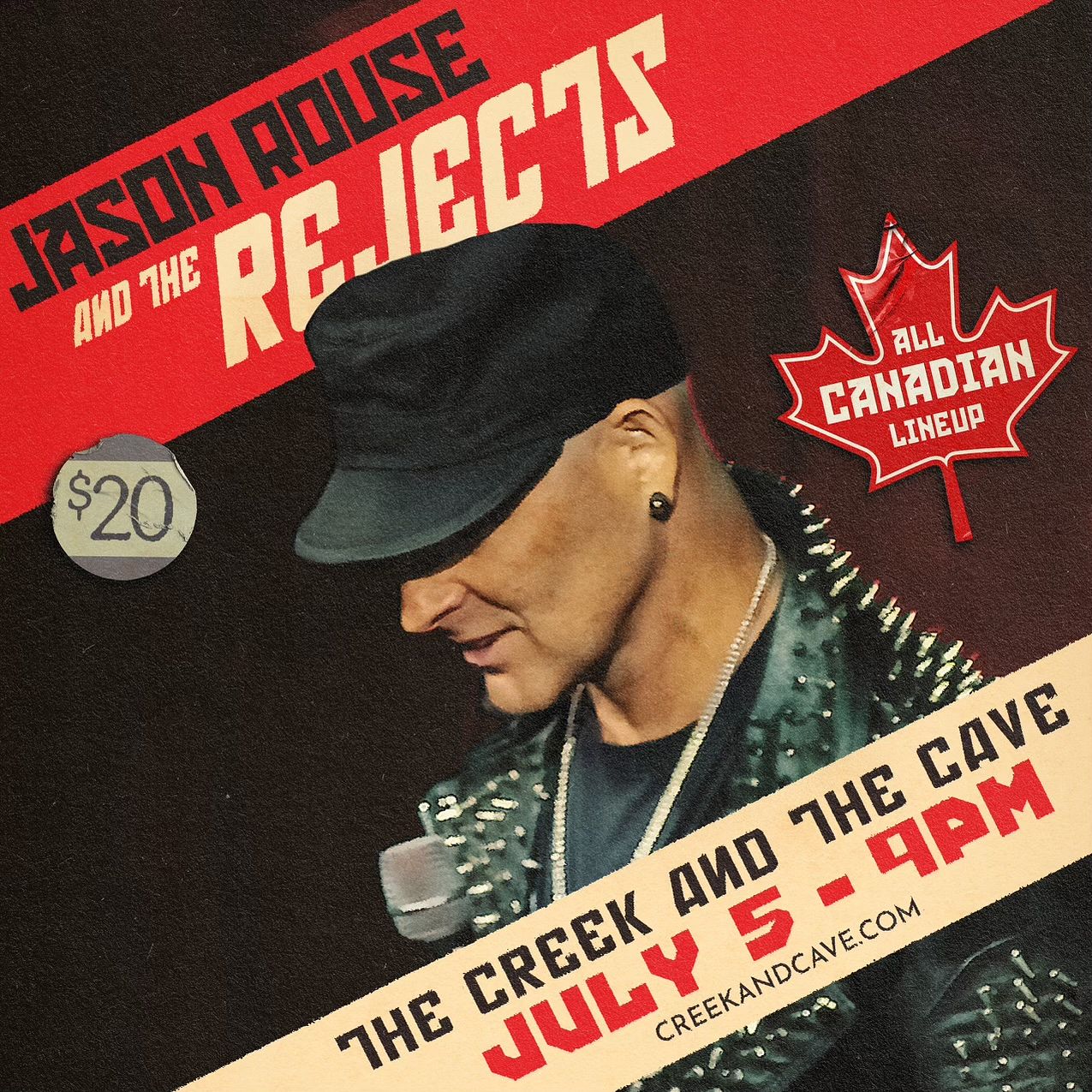 Jason Rouse and the Rejects Tickets at The Creek and The Cave in Austin ...