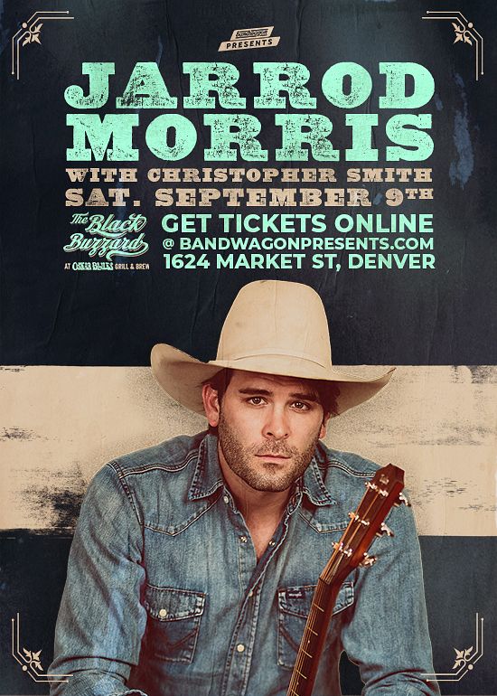Jarrod Morris, Christopher Smith Tickets at The Black Buzzard at Oskar ...