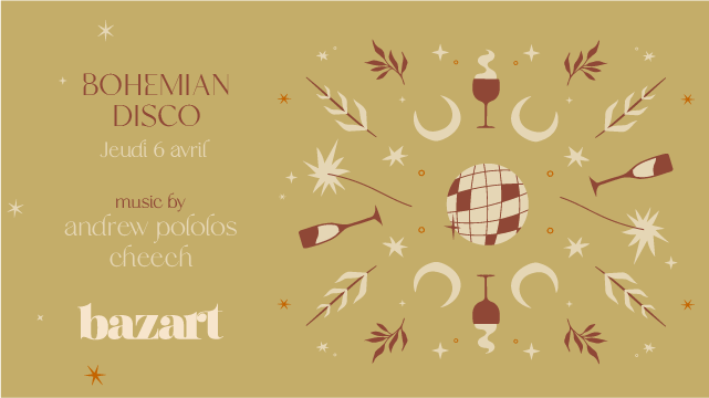 Bohemian Disco Tickets at Bazart in Montreal by New City Gas | Tixr