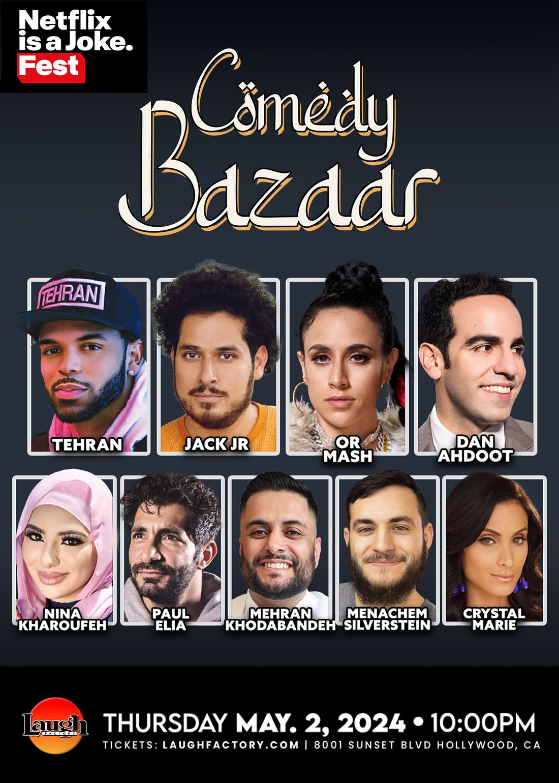 Netflix Is A Joke Presents: Comedy Bazaar Tickets at Laugh Factory ...
