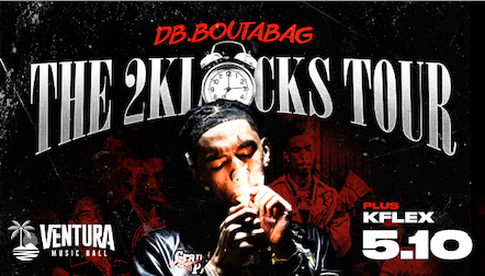 DB.Boutabag Tickets at Ventura Music Hall Reserved in Ventura by ...