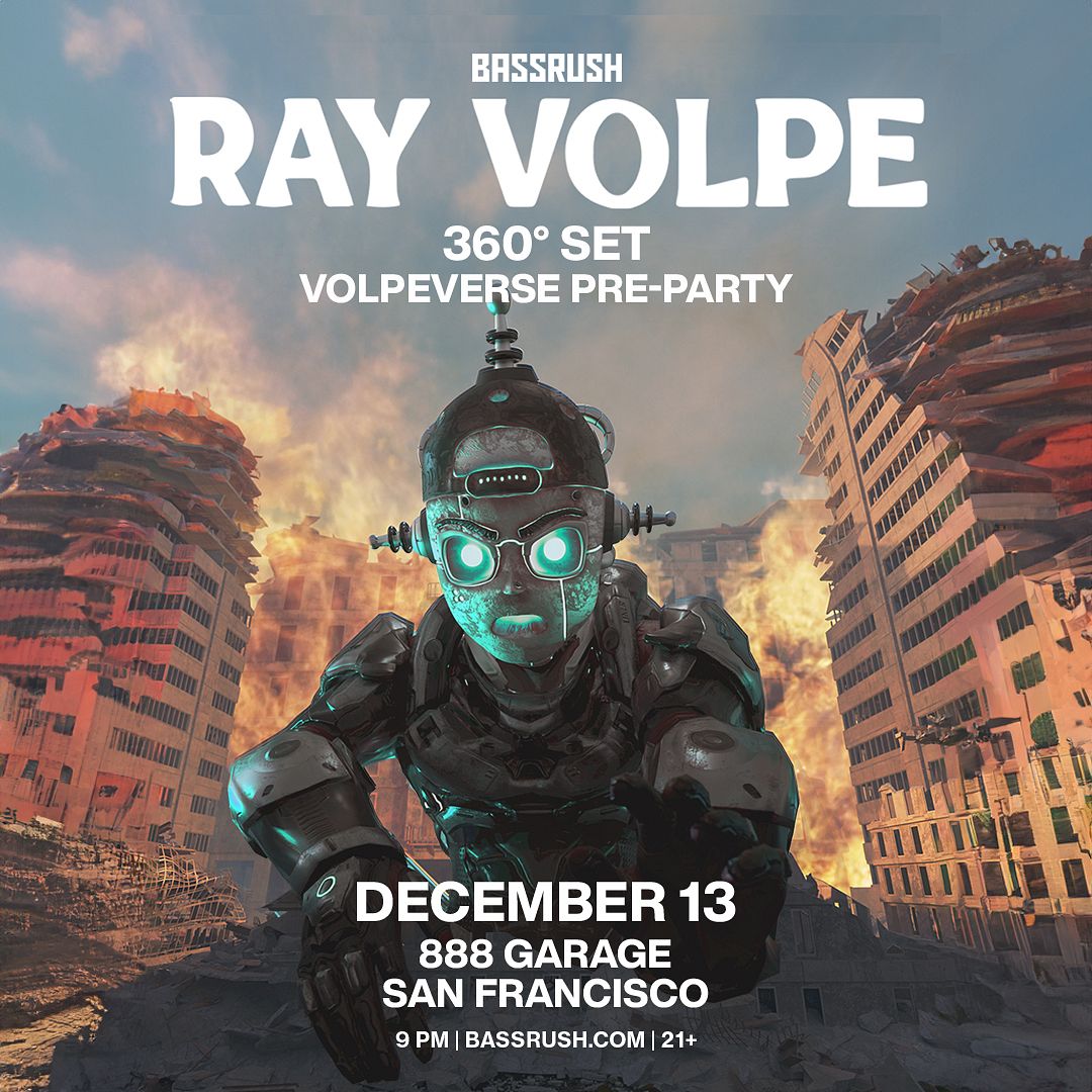 Ray Volpe 888 Garage Pre-Party Tickets at 888 Garage in San Francisco ...