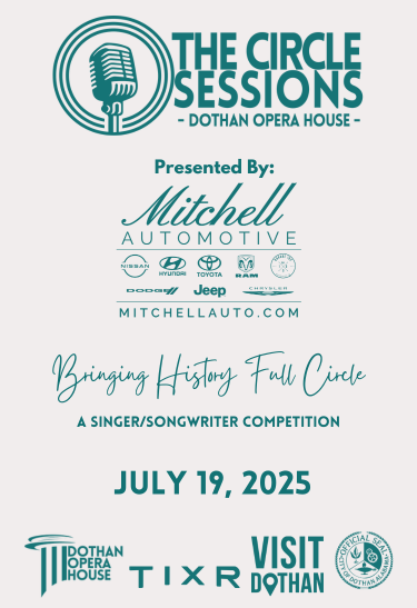 Circle Sessions Tickets at Dothan Opera House in Dothan by Dothan Opera ...