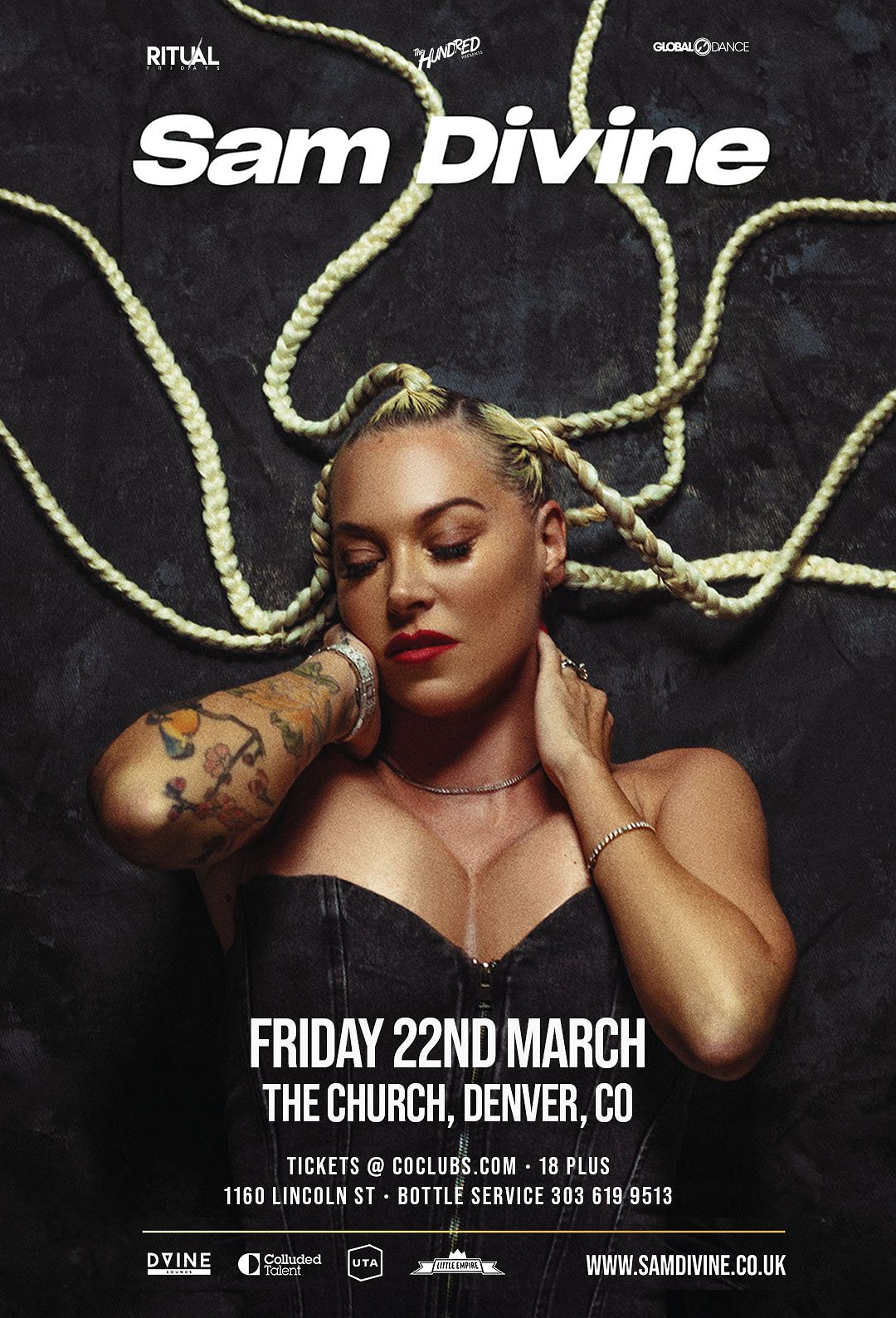 Sam Divine Tickets at The Church Nightclub in Denver by The Church Nightclub | Tixr