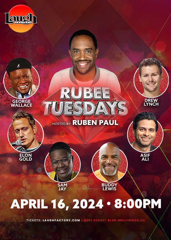 Rubee Tuesdays Tickets at Laugh Factory Hollywood in Los Angeles by ...
