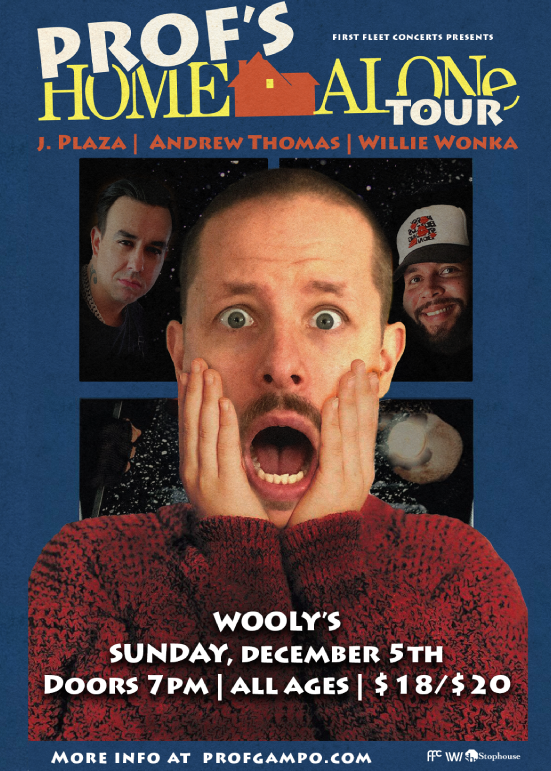 Prof - Home Alone Tour Tickets at Wooly's in Des Moines by Wooly's | Tixr