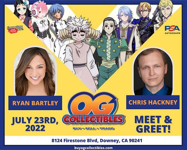 Ryan Bartley & Chris Hackney Meet & Greet Signing Tickets at OG ...